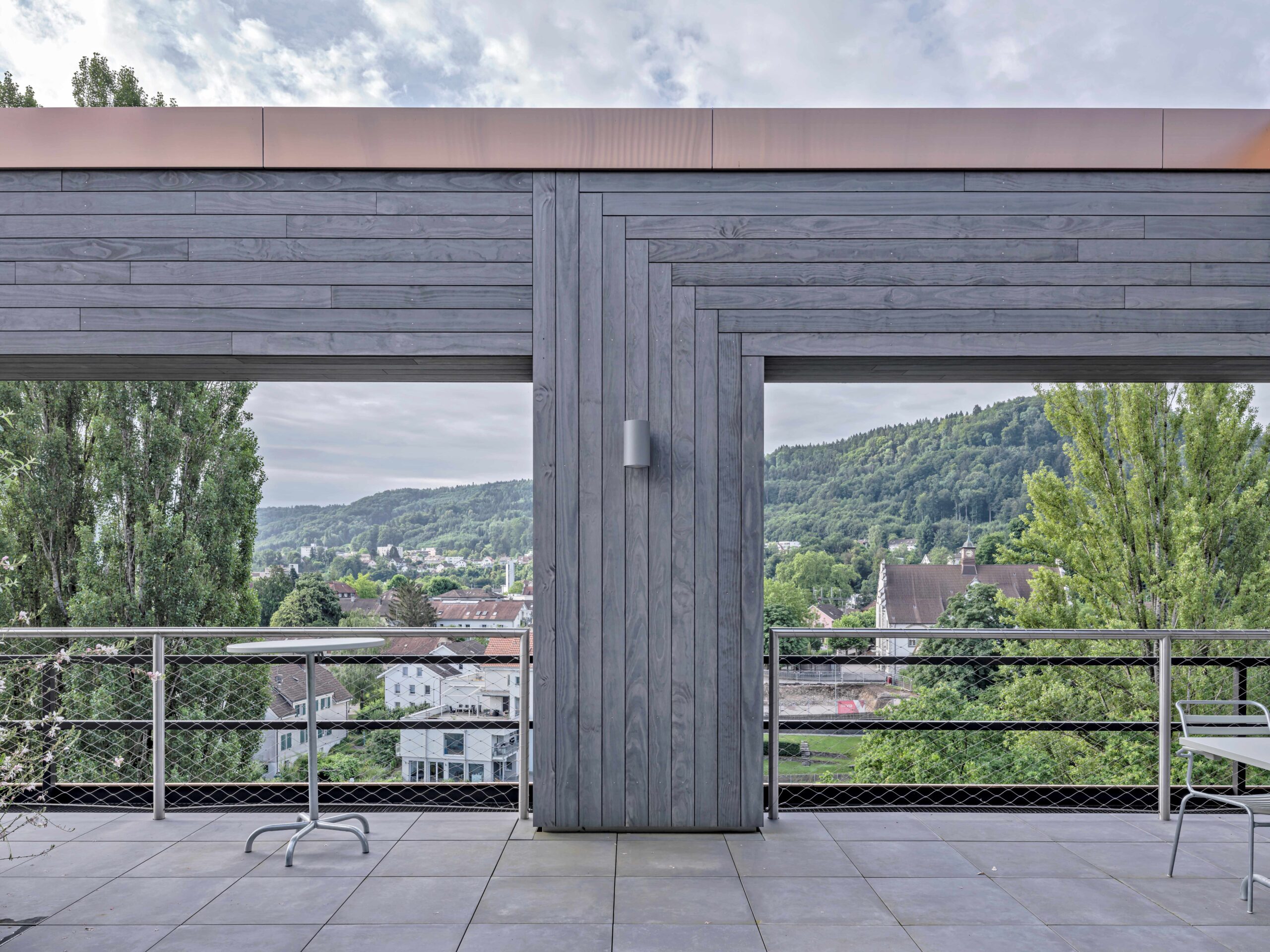 Accoya Color Grey Fassade ABB – Accoyaholz Fassade