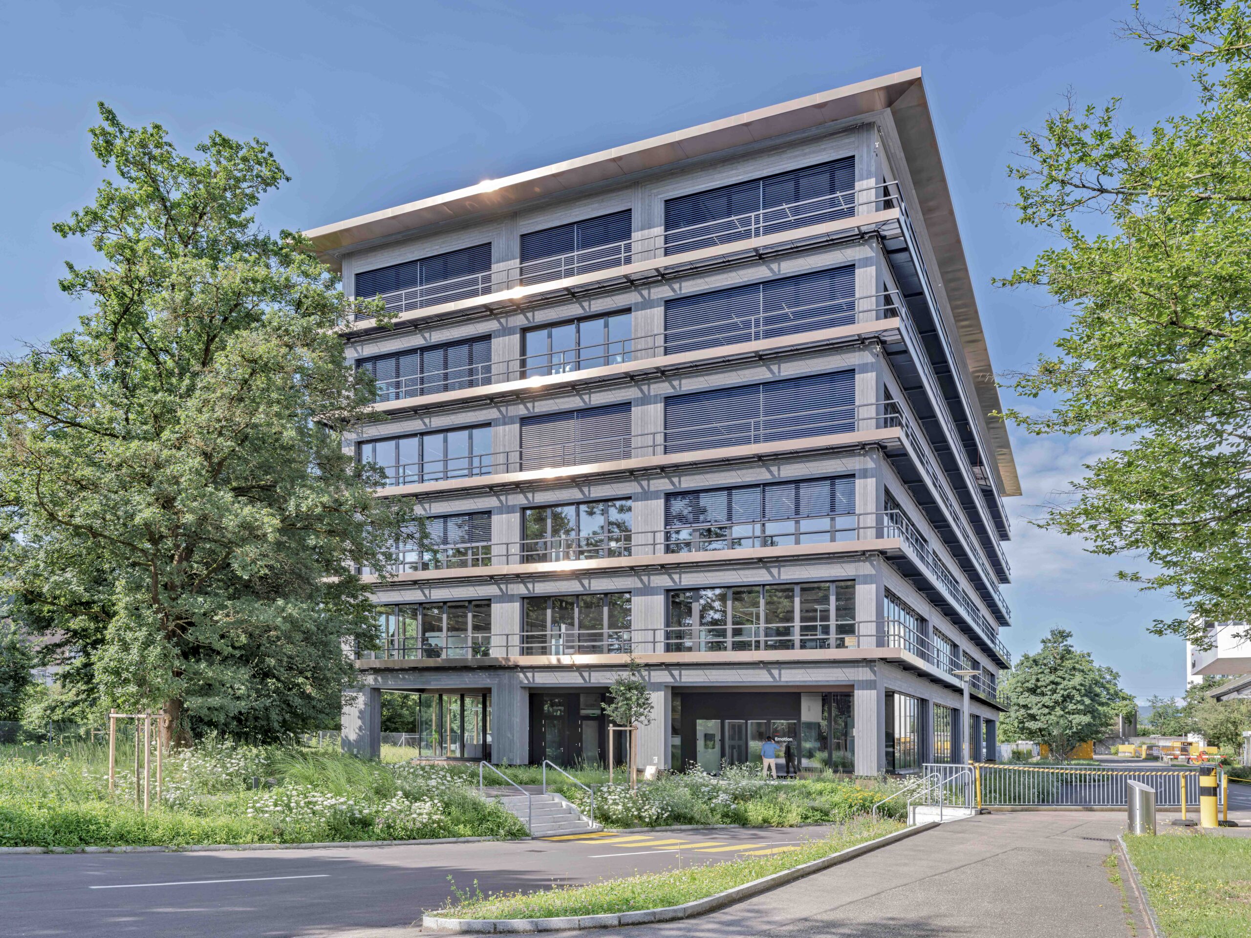 Accoya Color Grey Fassade ABB – Accoyaholz Fassade